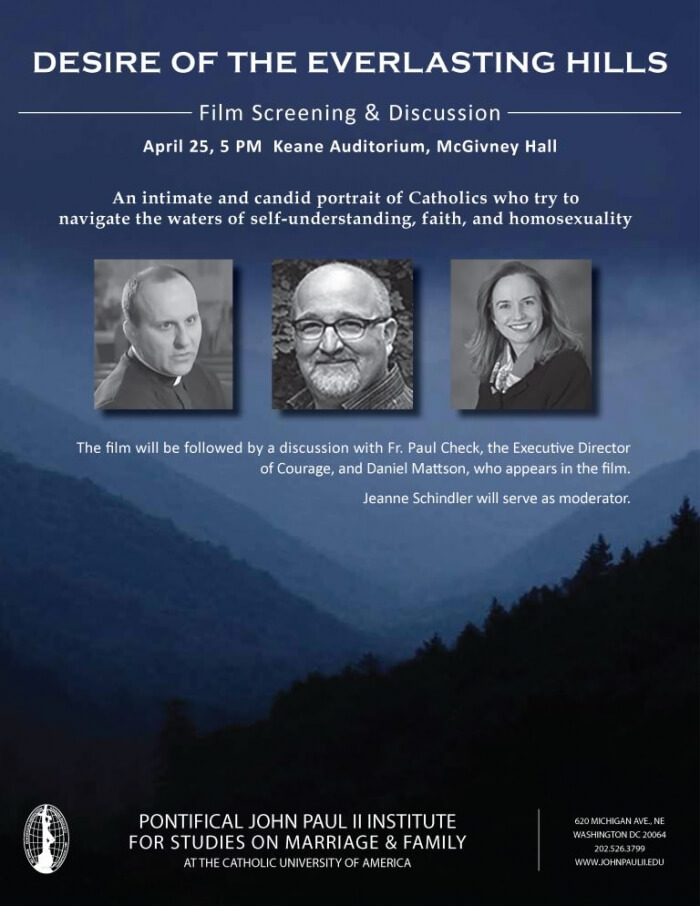 Film Discussion: Desire of the Everlasting Hills - Pontifical John Paul ...